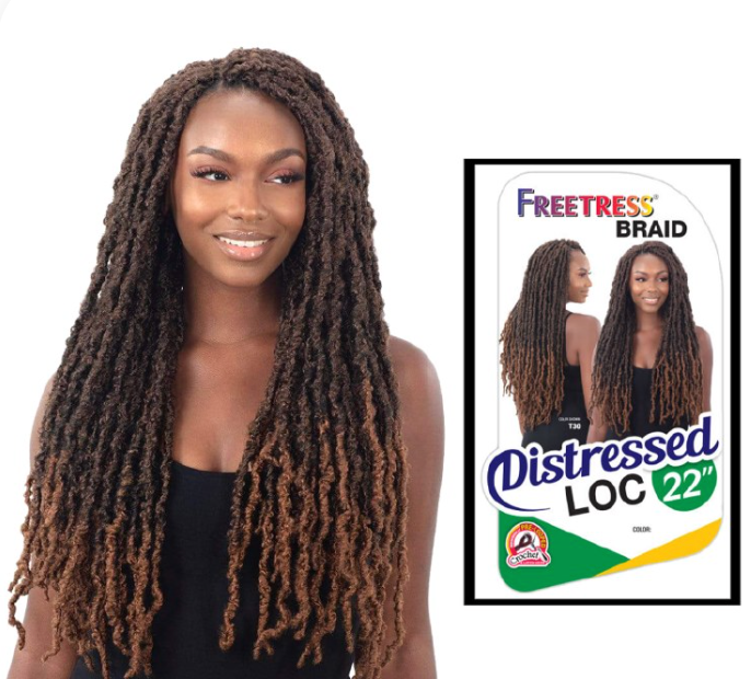 Freetress Distressed Loc 22” – Beauty Vite DFW